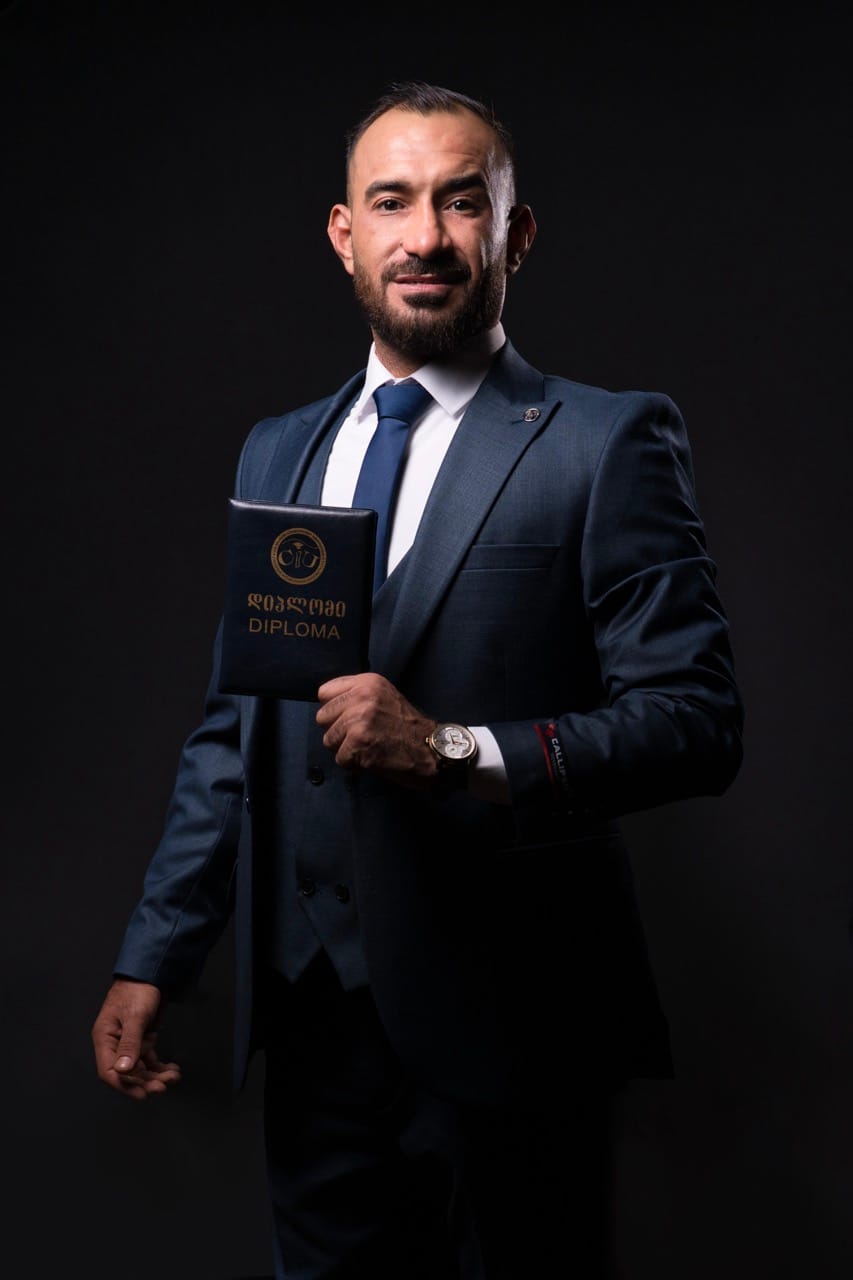 Saif's Graduation Photography in Studio - Tbilisi - Artmakers Studio